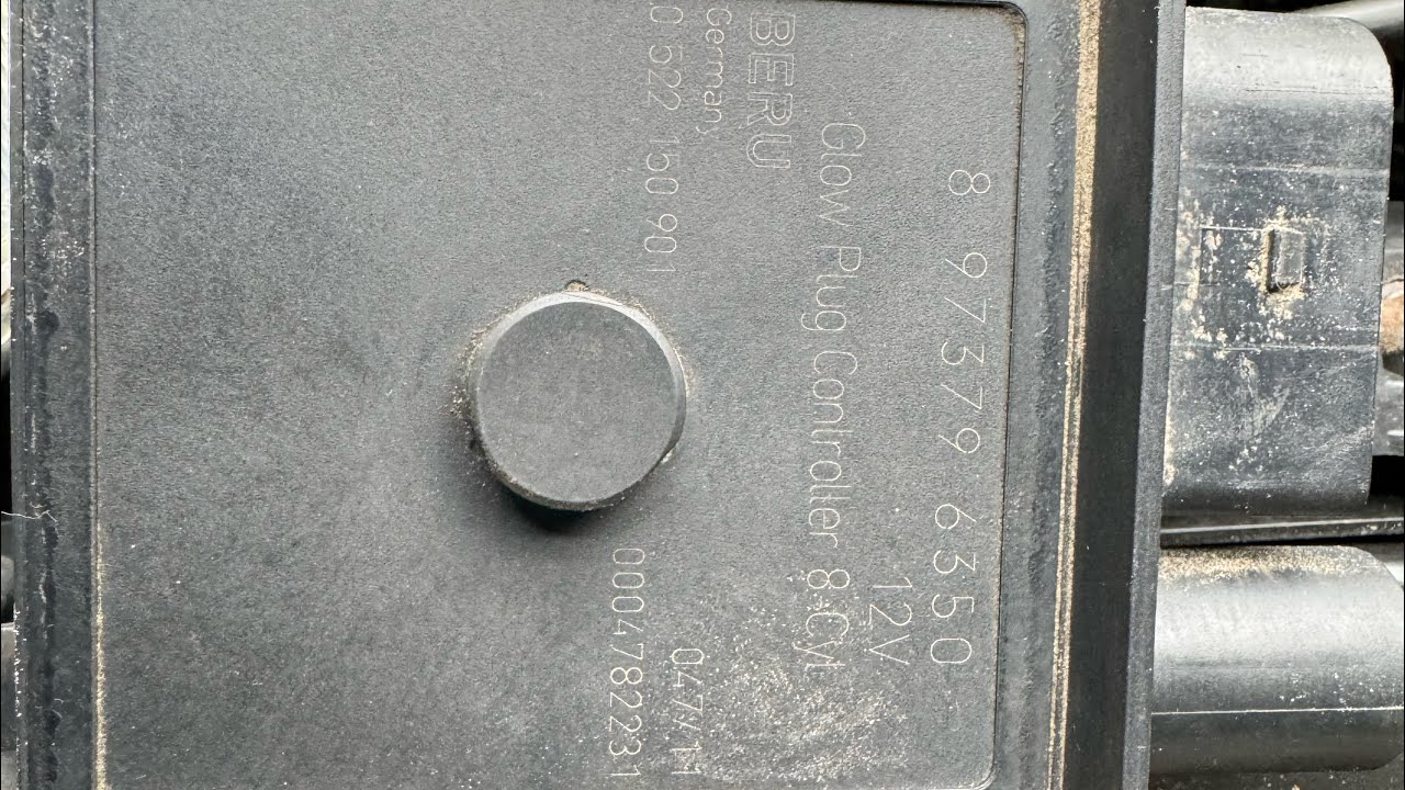 Duramax LLY glow plug module - YouTube