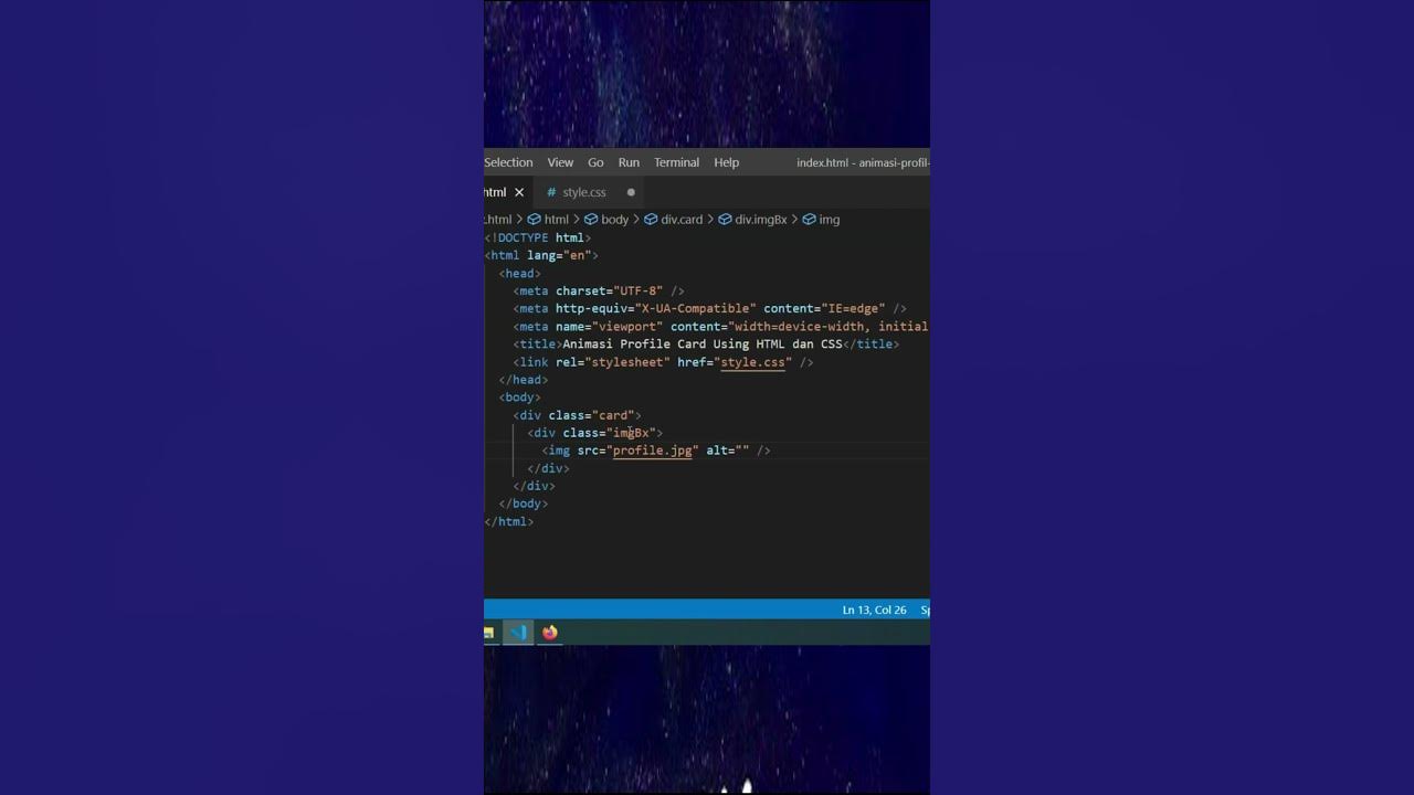 5 Animasi Profil Card Html Dan Css Coding Htmlcssjavascript Html5