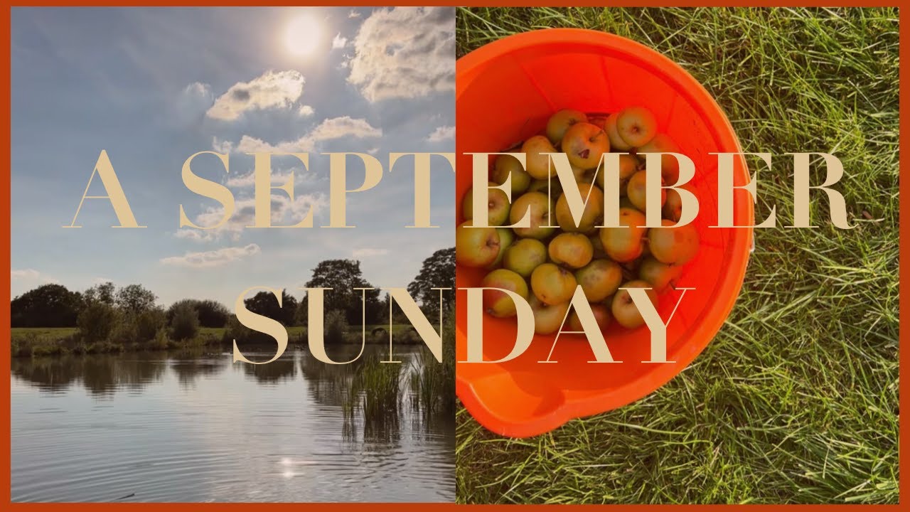 GETTING READY FOR AUTUMN - A September Sunday, deep clean, toffee apple ...