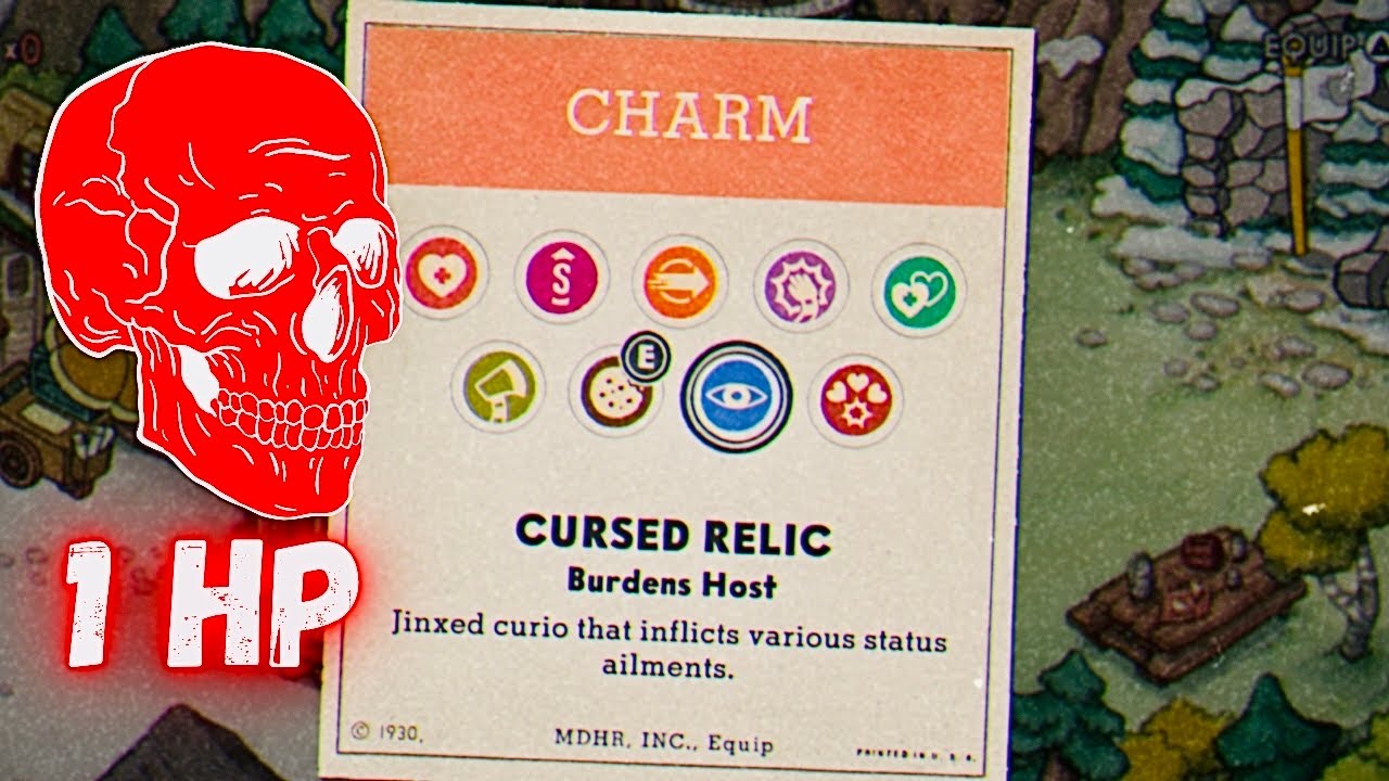 How To Get The Secret Cursed Charm in Cuphead - YouTube