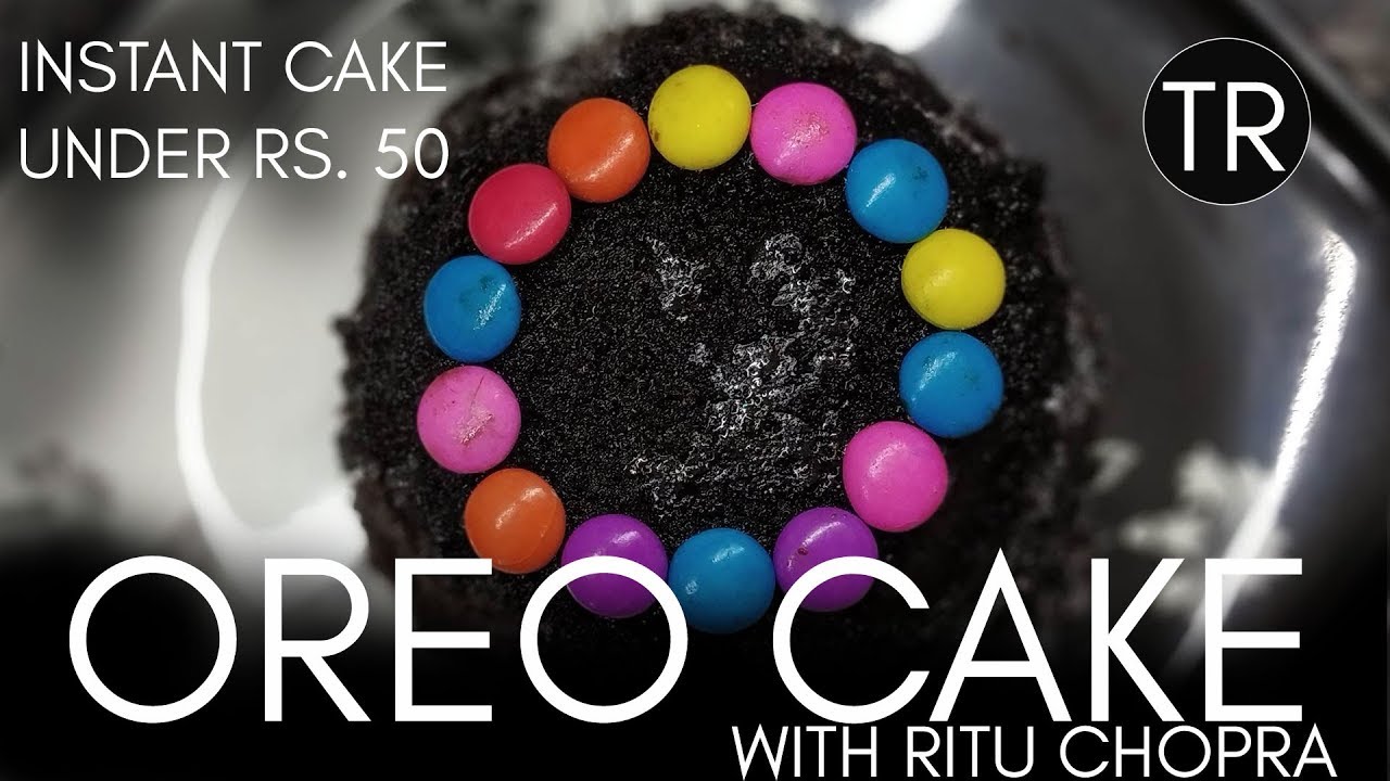 OREO CAKE | INSTANT CAKE RECIPE | HOMEMADE CAKE UNDER RS 50 - YouTube