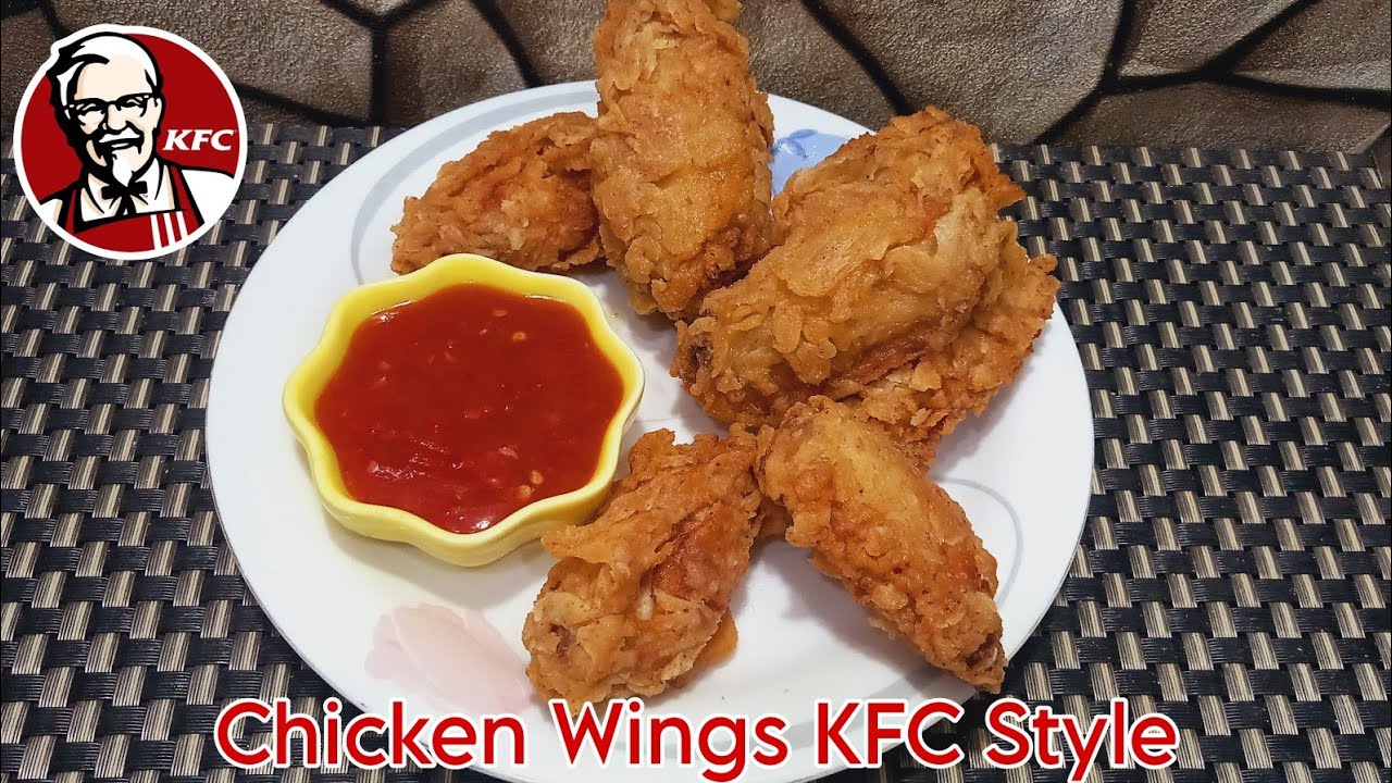 KFC Style Chicken Wings | Make at home & Enjoy 😉 | Must Try 😋 - YouTube