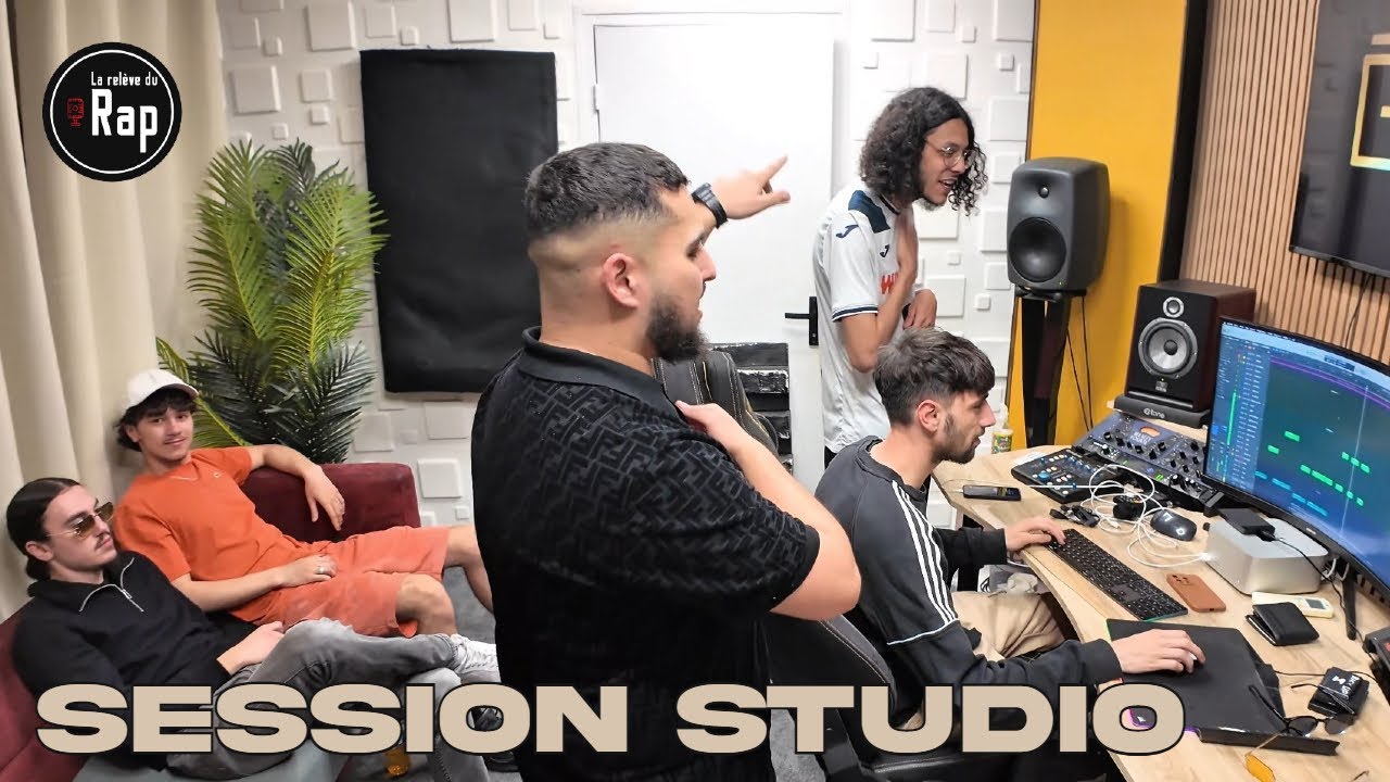 JAYEL & ZITOUNE font un FUTUR HIT au STUDIO ! (Session Studio) - YouTube