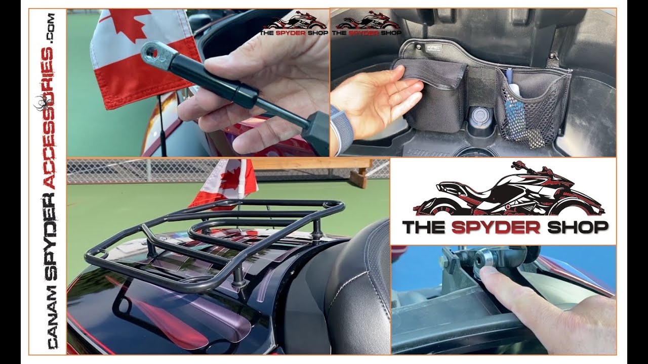 2020 and up RT series Can Am Spyder - 3 must have accessories - The ...