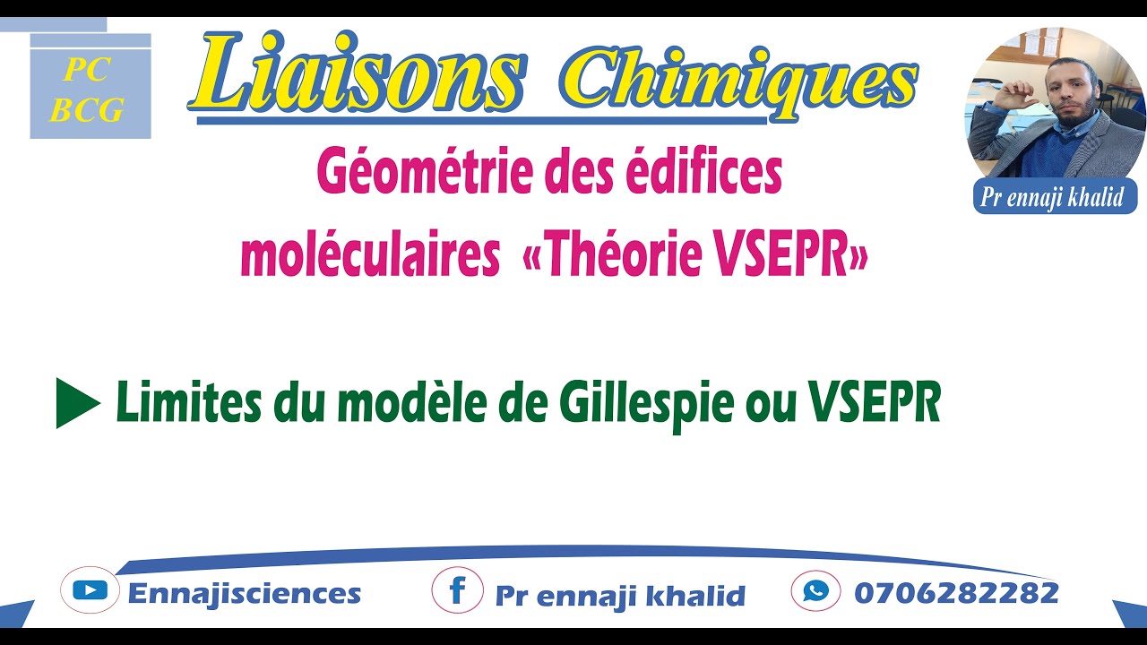 Limites du modèle de Gillespie ou VSEPR - YouTube