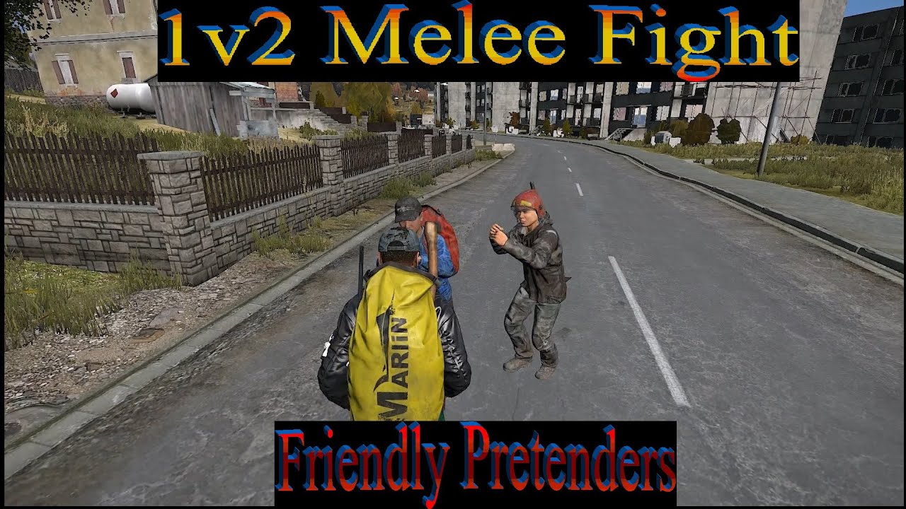 DayZ - 1v2 Melee Fight - YouTube