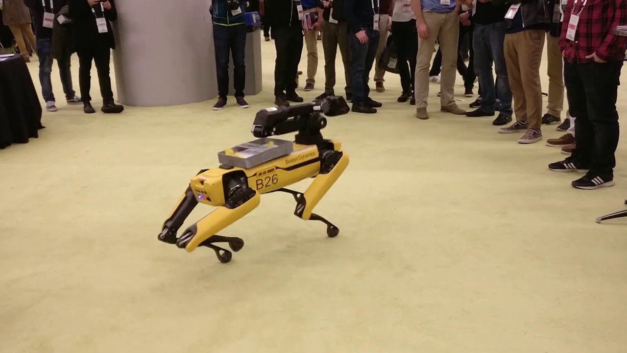 Boston dynamics spot mini / Icra 2019 - YouTube