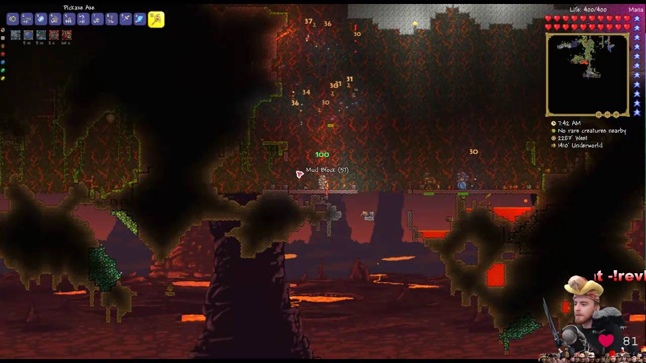 Terraria Expert Hardcore - The Frames Of Invincibility - YouTube