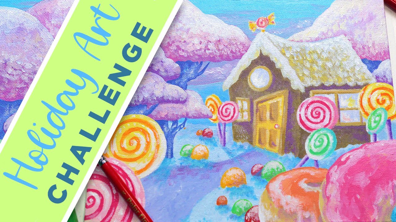 Art At Home Art Challenge - Holiday Edition! - YouTube