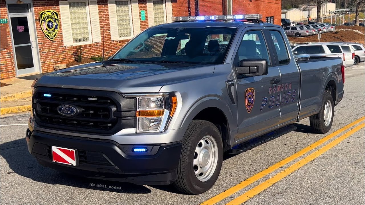 Seneca (SC) Police Department 2021 Ford F-150 - YouTube