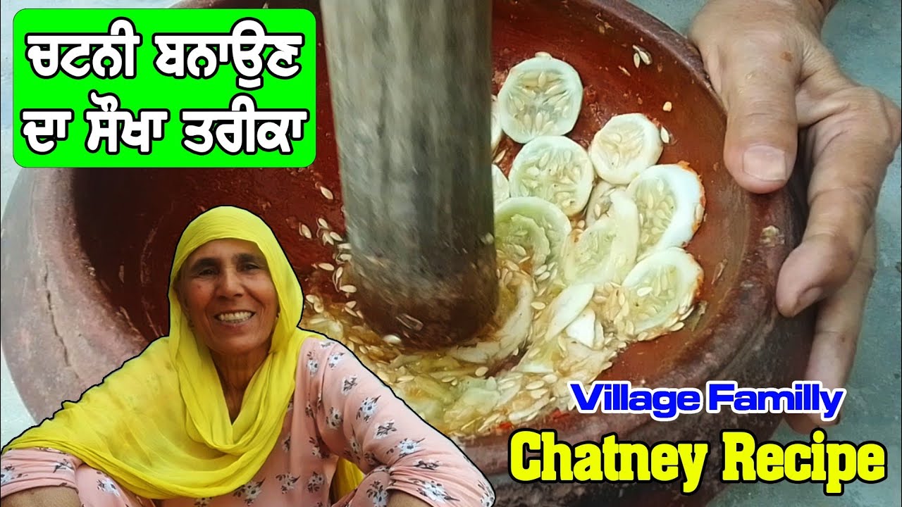ਚਟਨੀ ਬਨਾਉਣ ਦਾ ਸੌਖਾ ਤਰੀਕਾ || Chatney Recipe || Chibber Ki Chatni || By ...