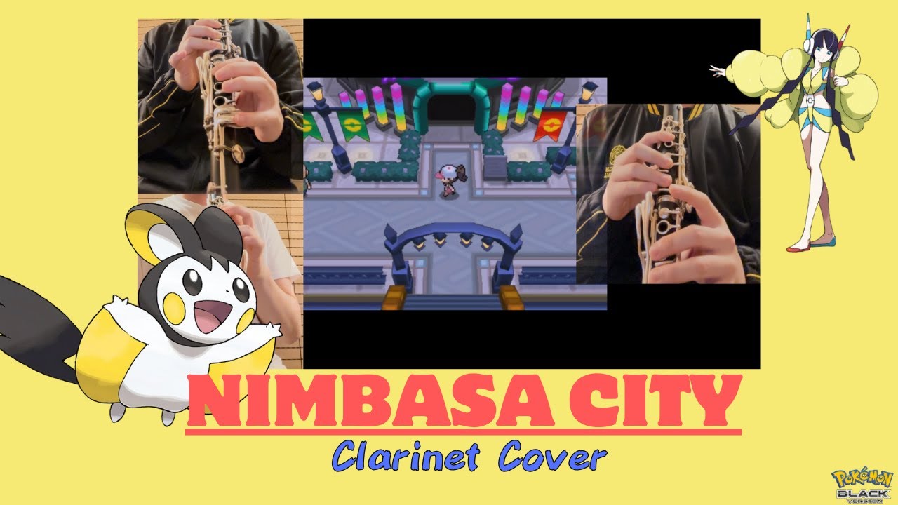 Pokémon Black & White - Nimbasa City Clarinet Cover - YouTube