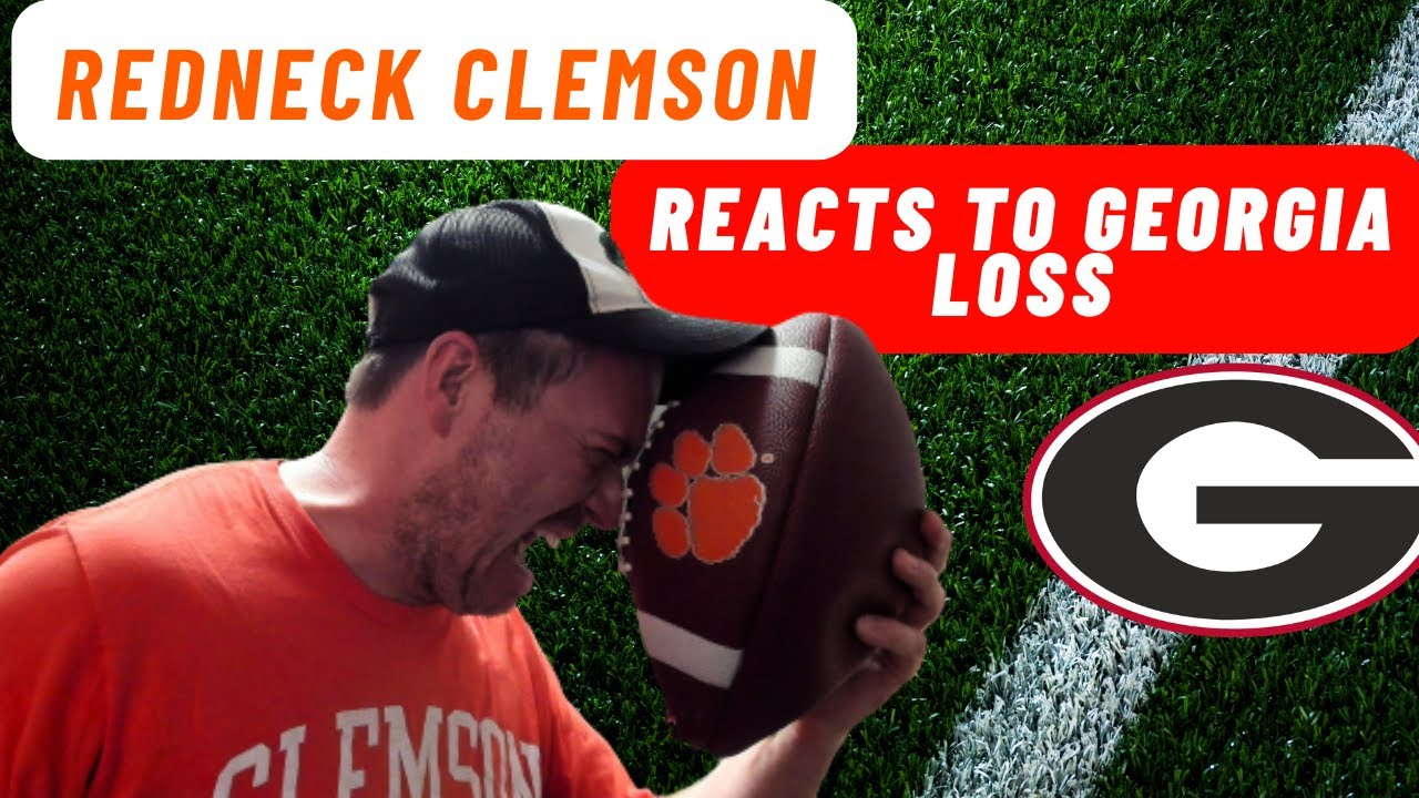 Redneck CLEMSON Fan LOSES IT Over Losing to Georgia - YouTube
