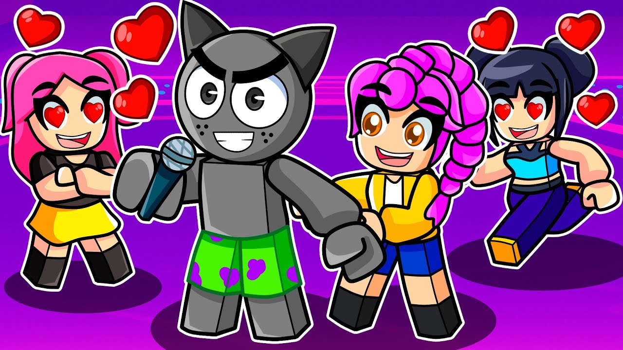 ¡GRAY quiere ENTRAR a HUNTRIX en Roblox! (sprunki) Kpop Demon Hunter ...