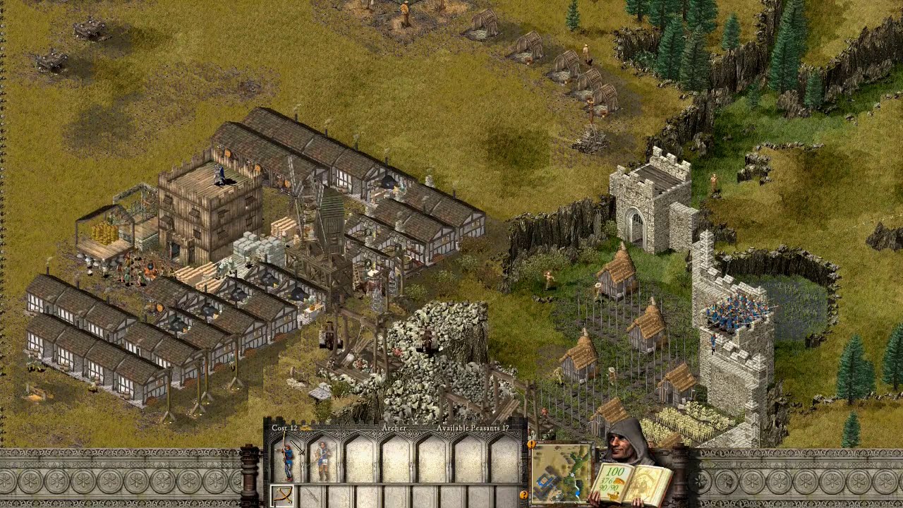 Mission 08 - Military Campaign Stronghold HD [VERY HARD] - YouTube