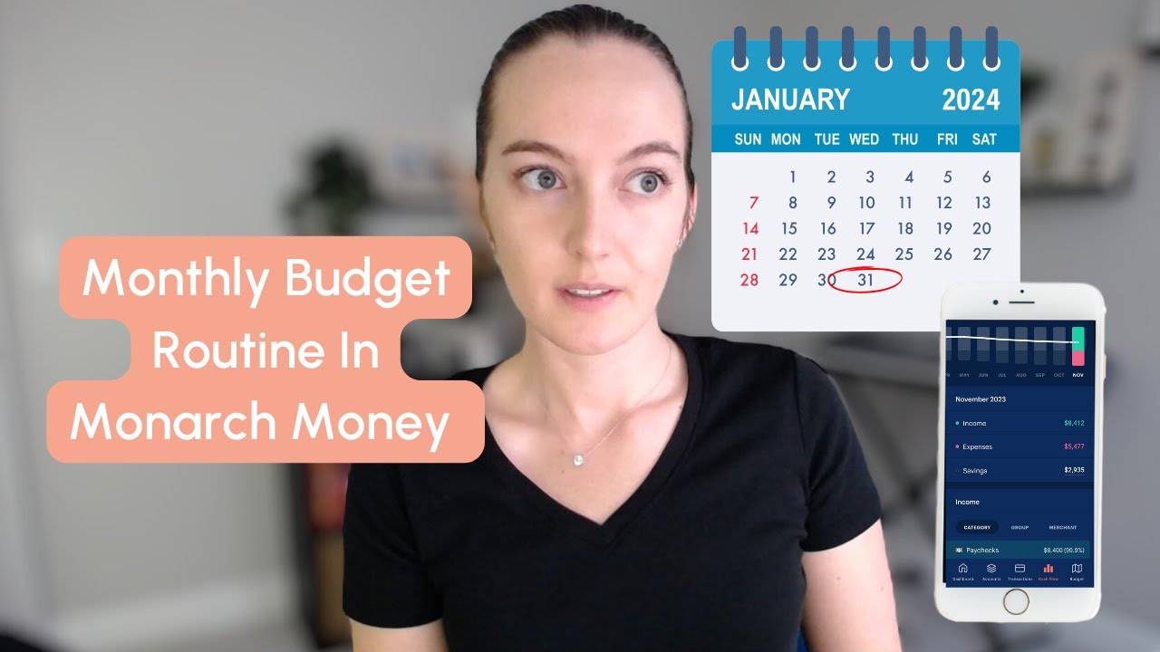 Reconciling Your Budget - Monthly Routine In Monarch Money - YouTube
