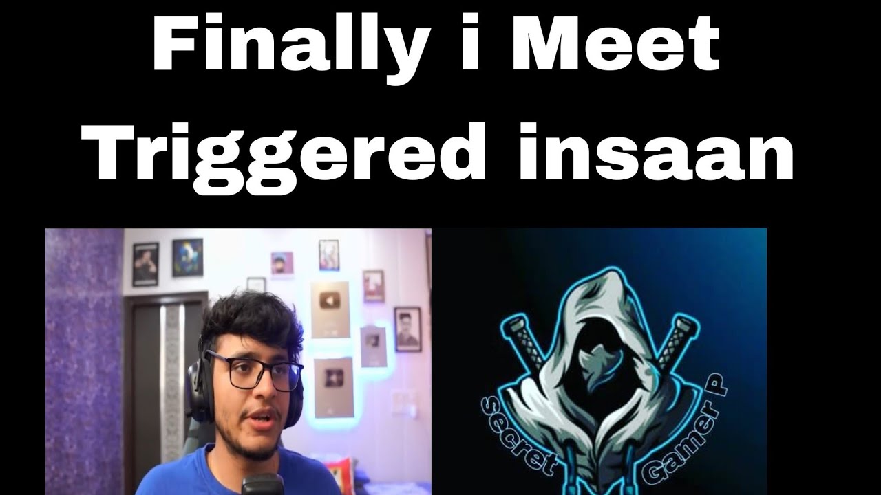 Finally I Met My favorite YouTuber Triggered Insaan 😊 - YouTube