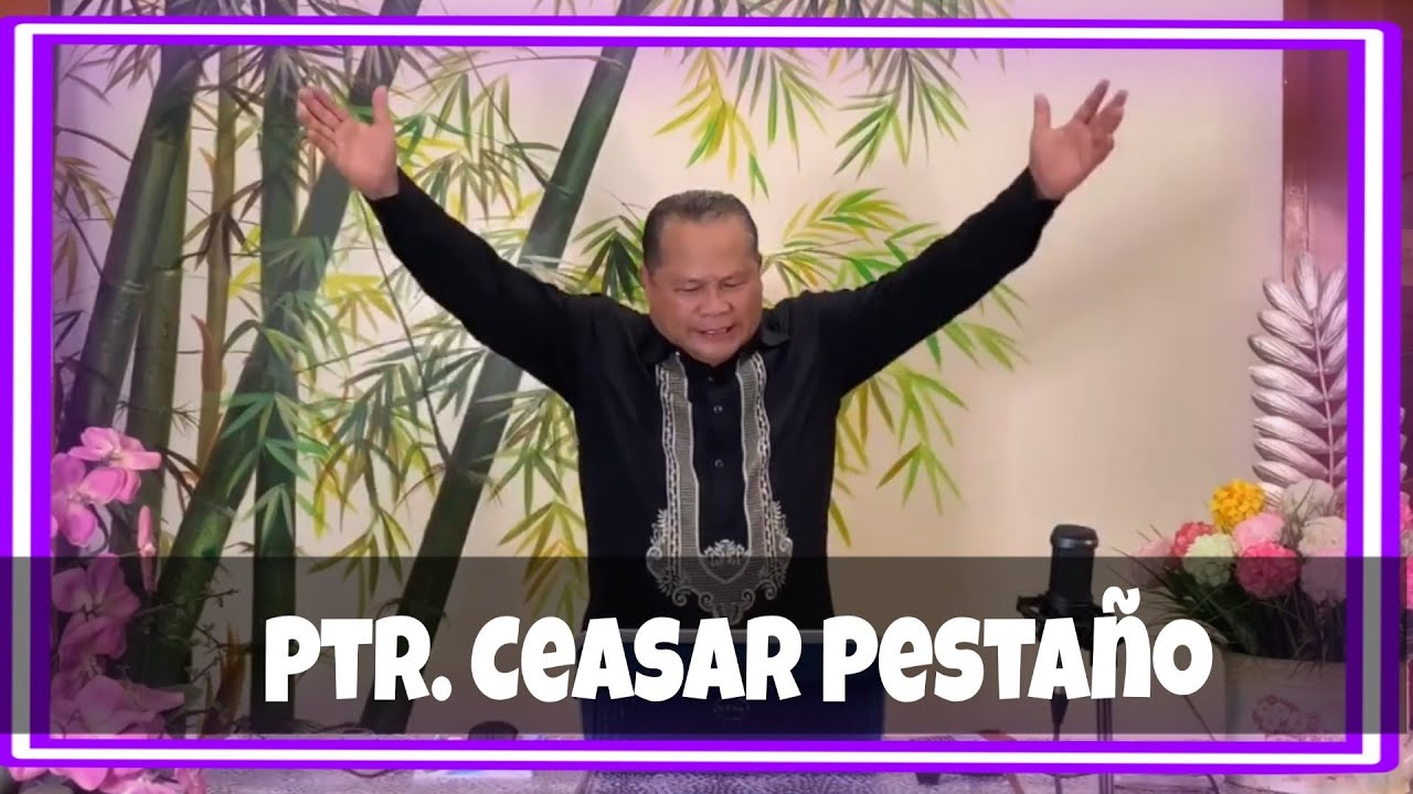 Ptr. Ceasar Pestaño preaching - YouTube