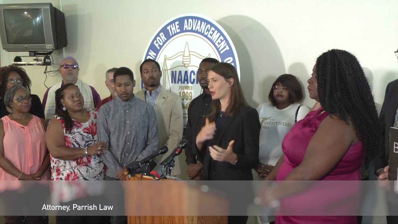 Montray Little, Jared Clinton NAACP Press Conference - YouTube