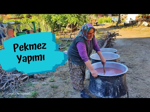 PEKMEZ YAPIMI KUYUCAK ACIPAYAM DENİZLİ...