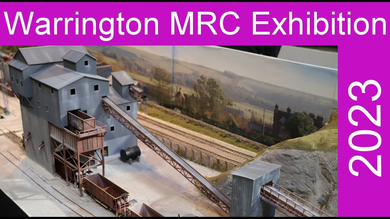 Warrington Model Railway Club Exhibition 2023 - YouTube