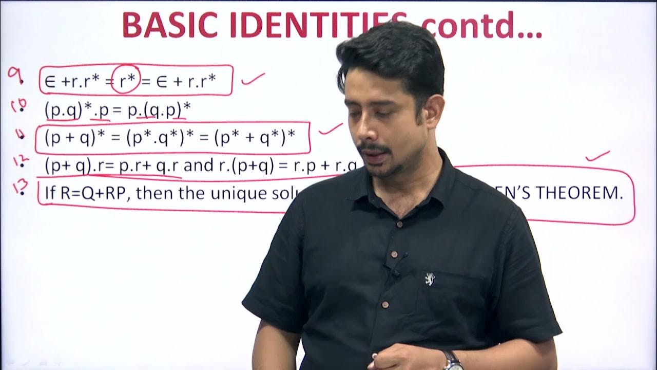 Algebraic Method Using Arden’s Theorem - YouTube