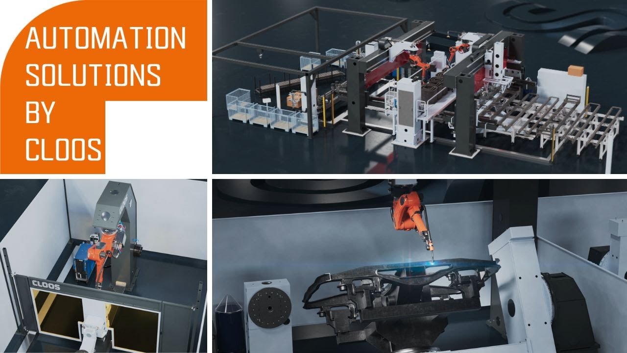 Welding automation solutions by CLOOS - YouTube