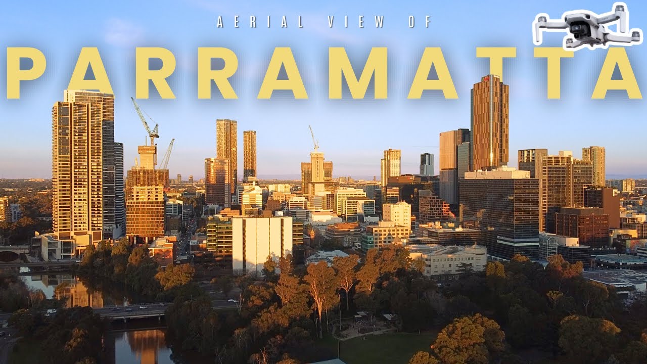 Stunning Drone Footage of Parramatta CBD | Sydney NSW | Aerial Views in ...