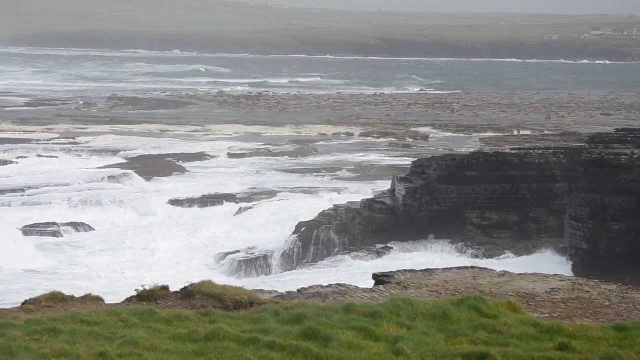 Storm ,Kilkee Co.Clare Ireland ,2011 - YouTube