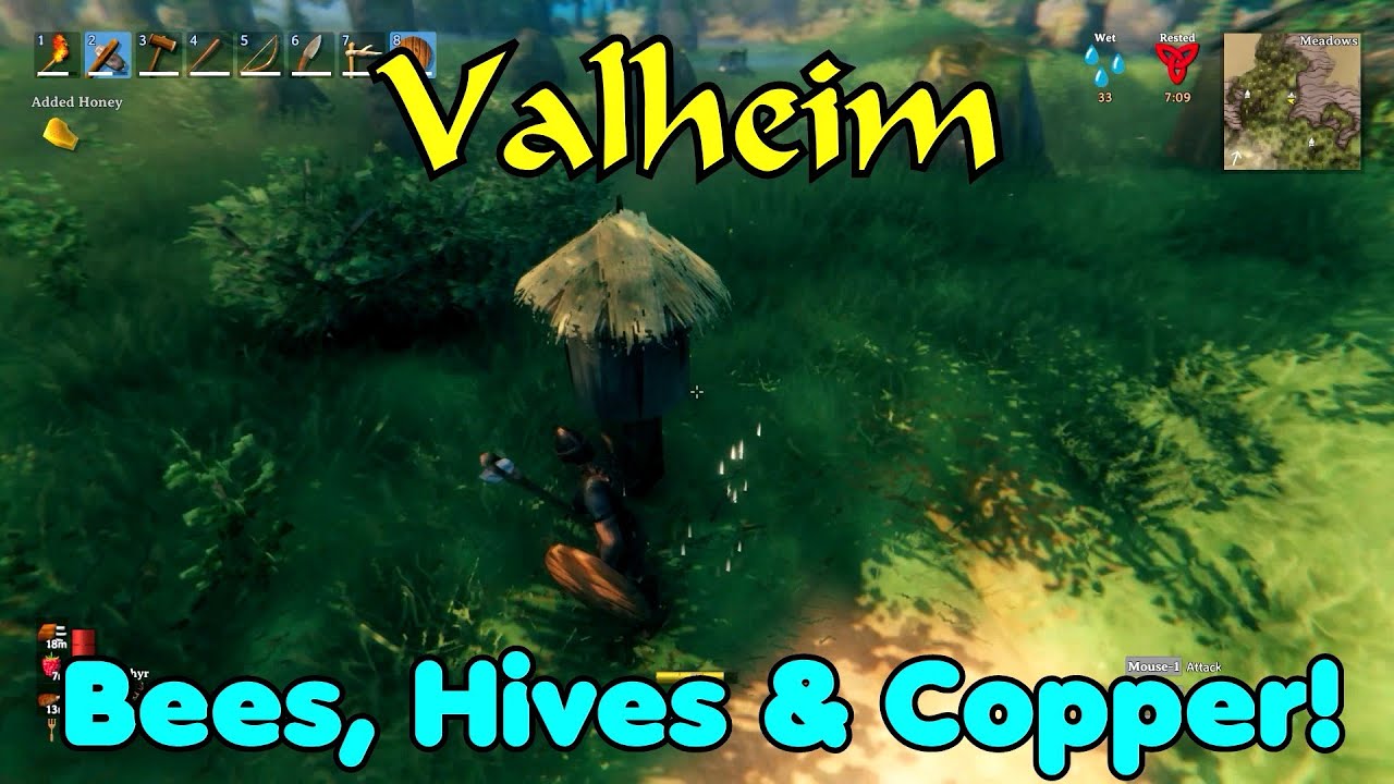 Bees, Hives & Copper! Valheim Gameplay S1-Ep6 - YouTube