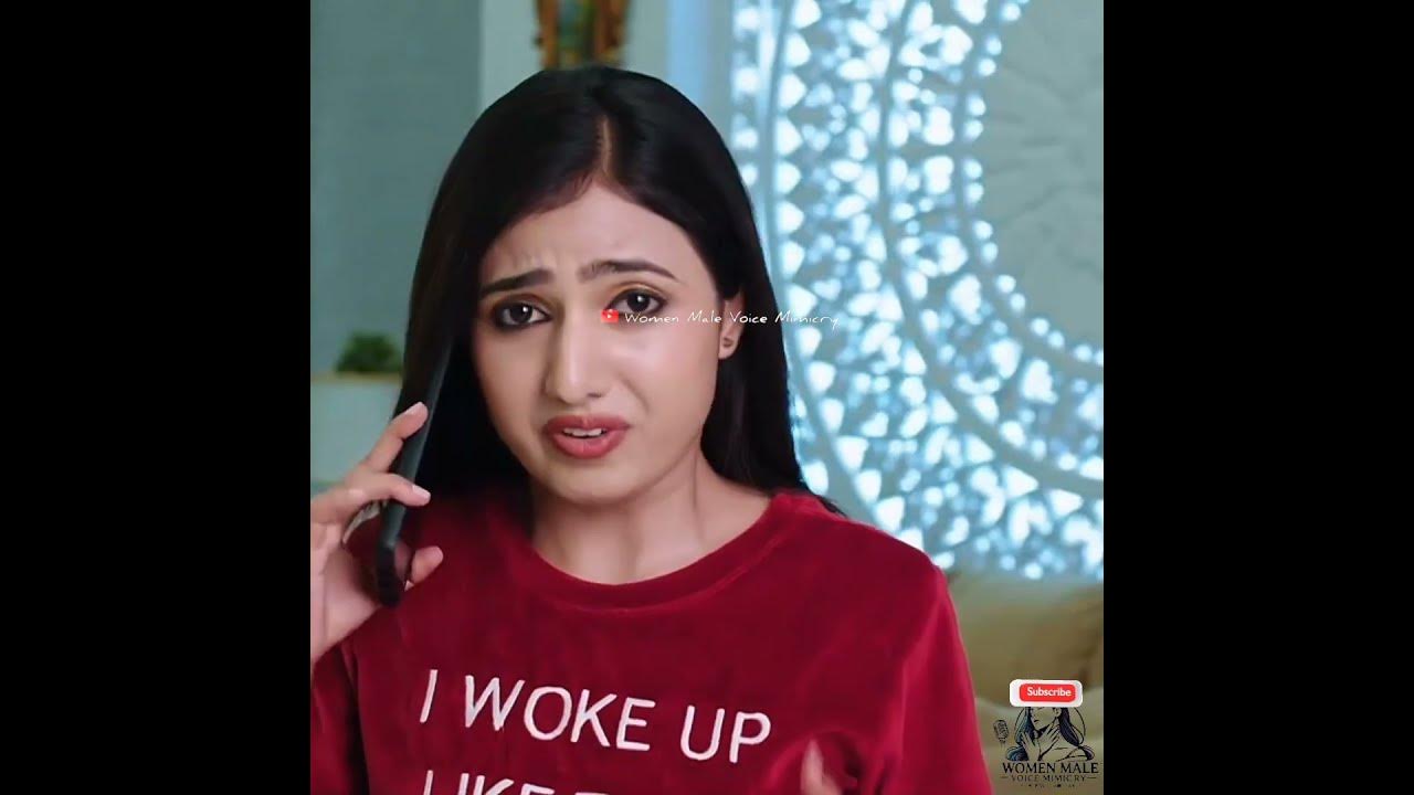 Preety Mimics Rahul #phonemimicry #girlmalevoice #womanmanvoice #girldeepvoice # ...