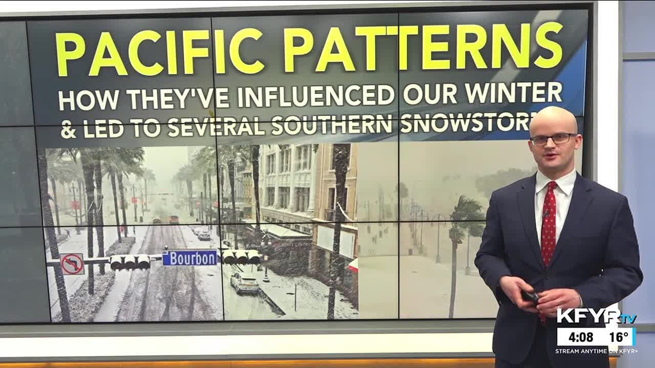Morse Code of Weather: Pacific patterns & teleconnections that led to southern snowstorms in ...