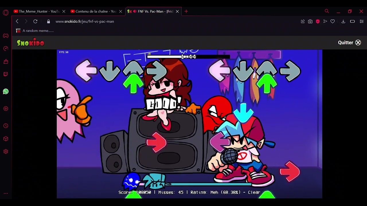FNF Vs Pac Man and all the characters - YouTube