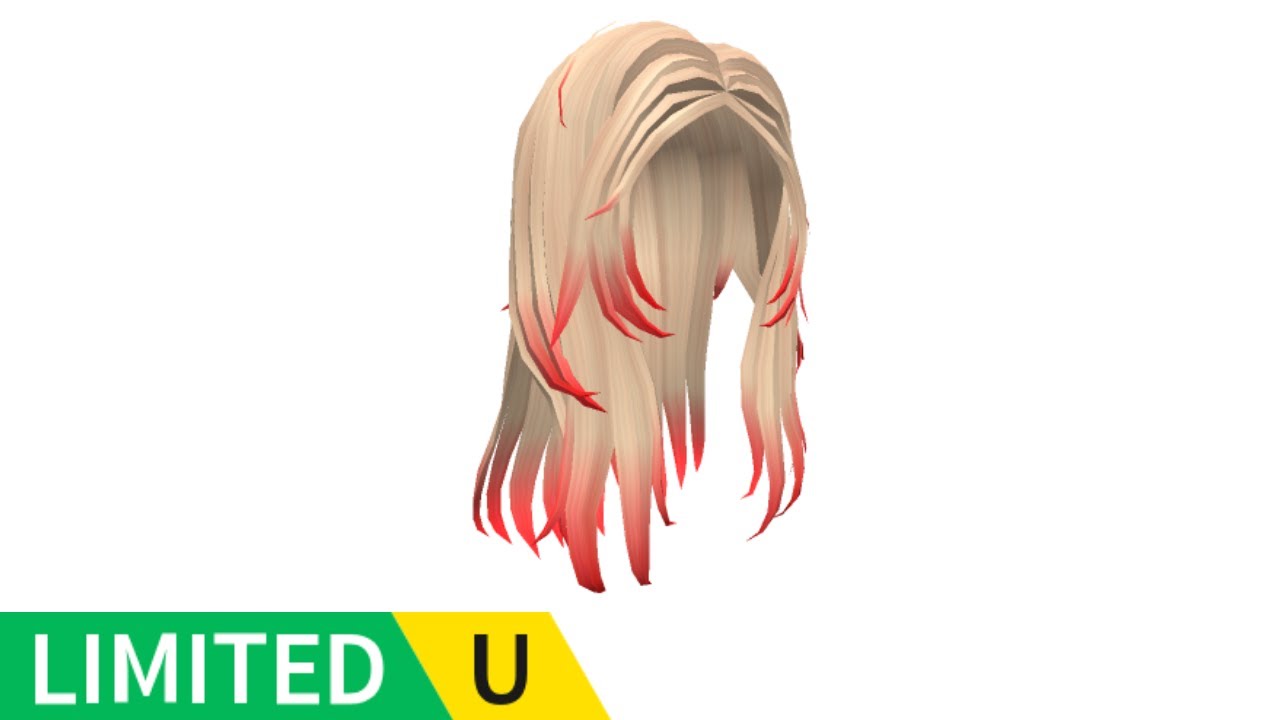 COMO CONSEGUIR Cabello Rubio Largo con Ombre Rojo COMPLETAMENTE GRATIS ...