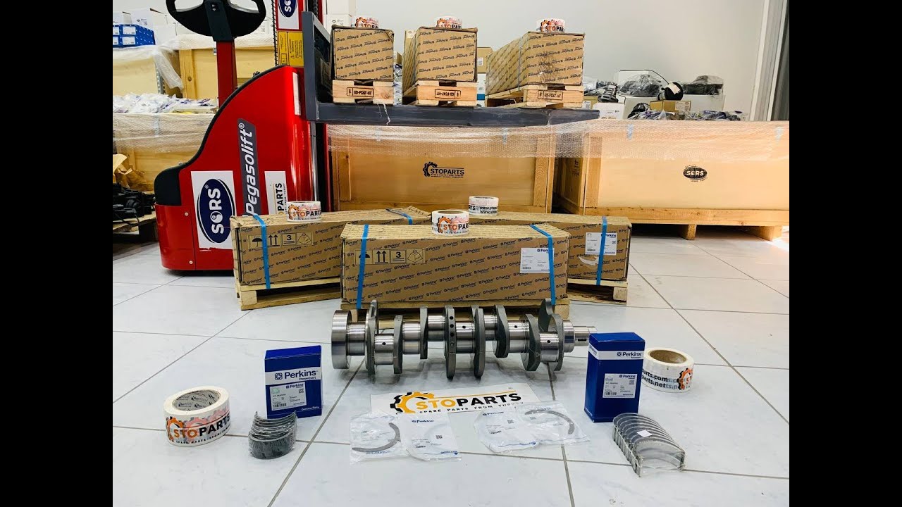 CRANKSHAFT KIT ZZ90237 FOR PERKINS - YouTube
