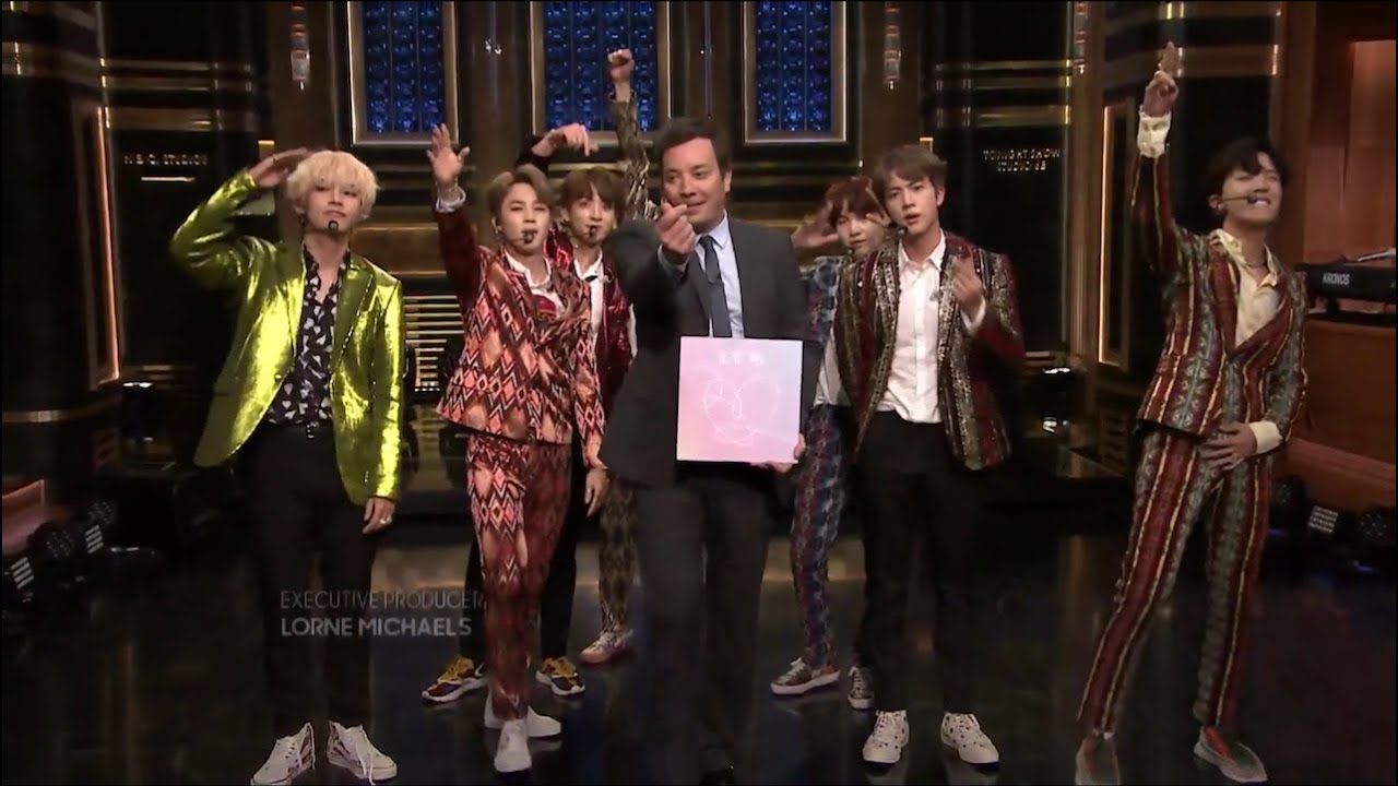 BTS Performs IDOL on Jimmy Fallon 18.09.25 [DL LINK in Description ...