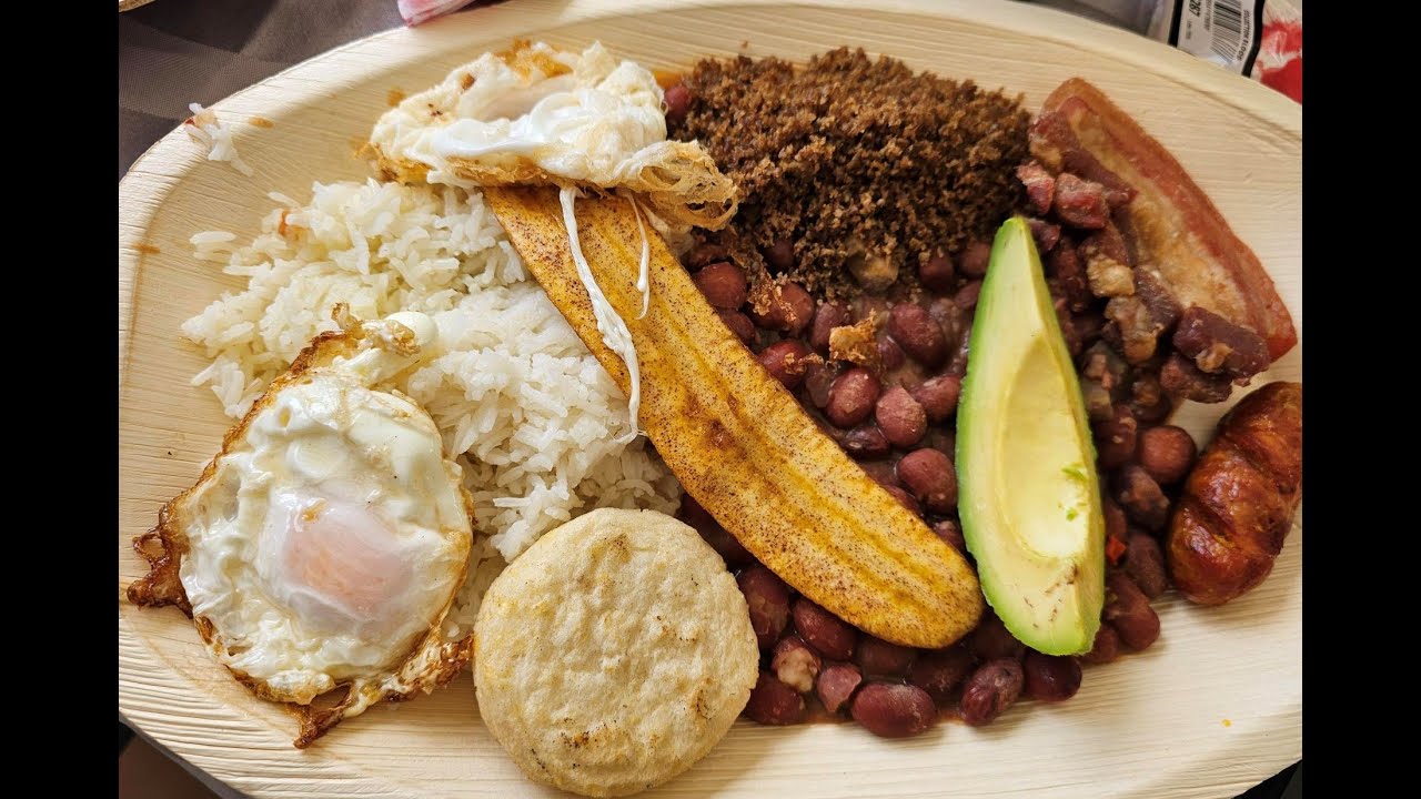BANDEJA PAISA Parte 1 ARROZ Y CARNE MOLIDA - YouTube