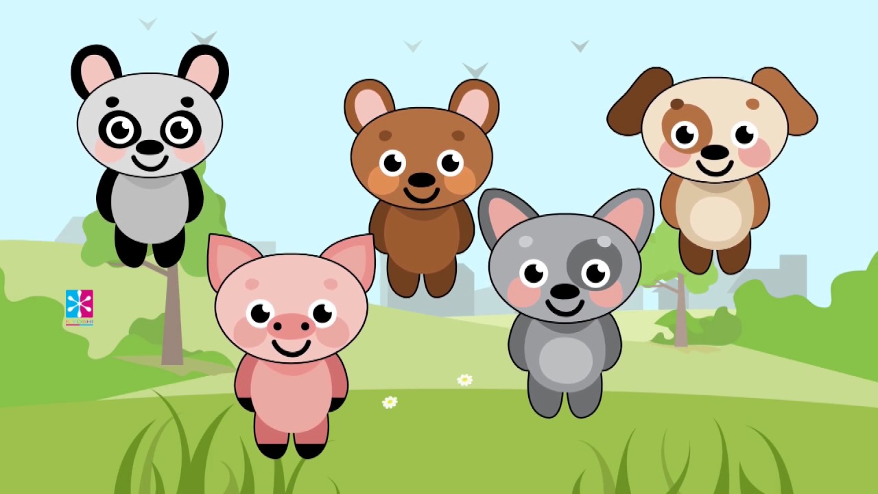 Littal Animals | Finger Family | Spanish Family Cartoon Animation For ...
