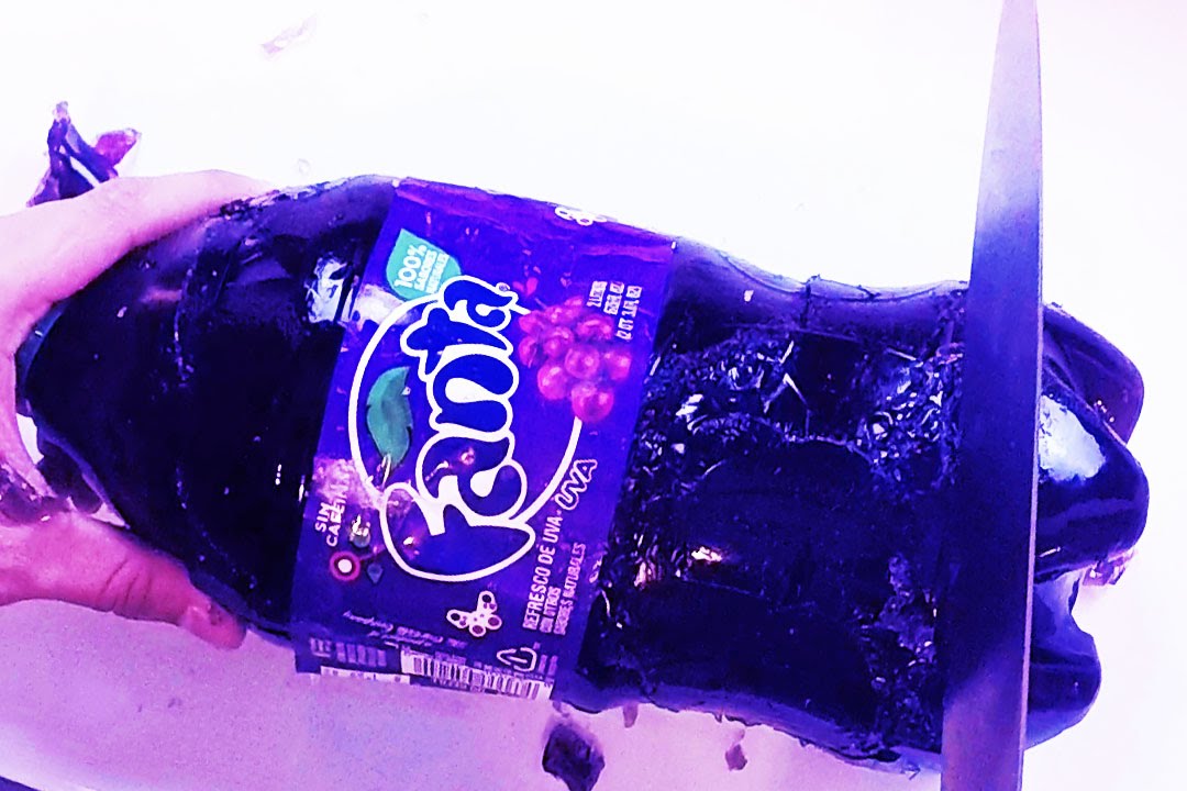 Giant Gummy Fanta Bottle JELLO!!!! FUN & Messy DIY!! Homemade Gummy ...