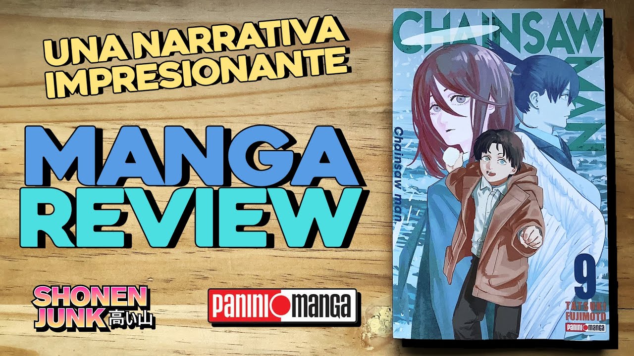Chainsaw Man tomo 9 | Manga Review | Panini Manga - YouTube