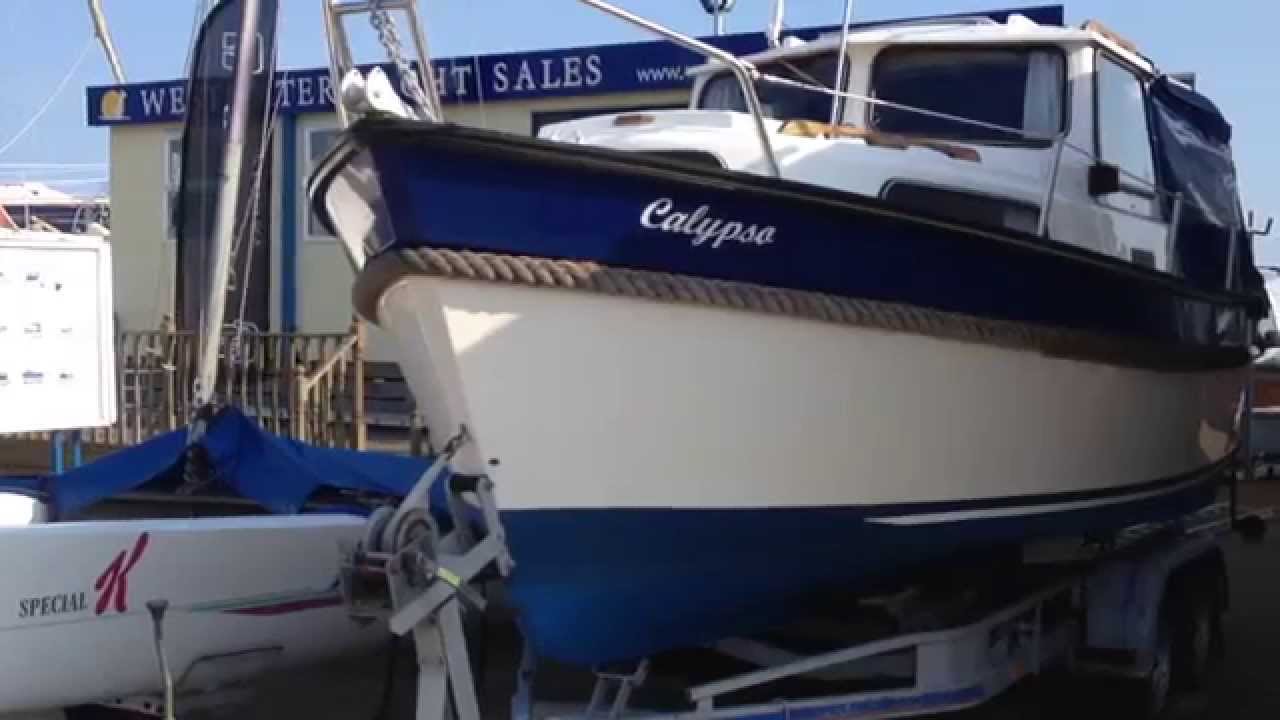 Hardy Family Pilot 20 Boat For Sale at Westwater Yacht Sales - YouTube