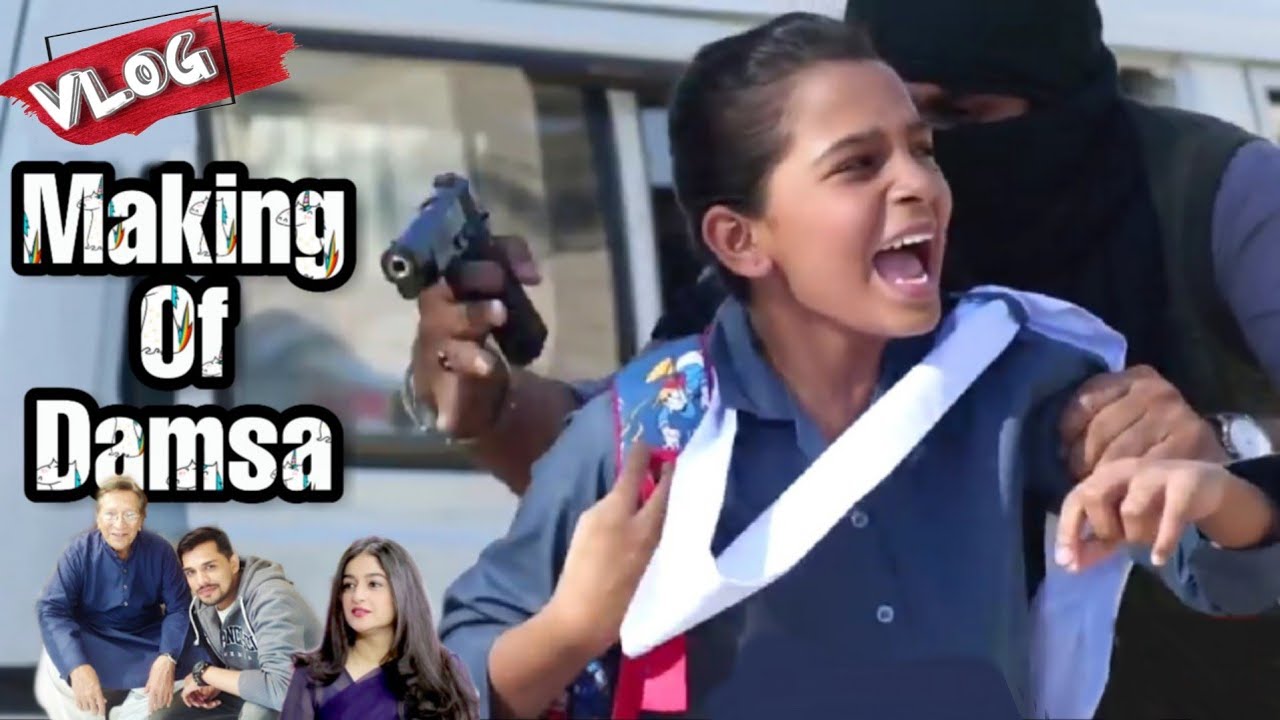 Live Shooting Of Drama Serial Damsa at Karachi | Behind The Scene ...
