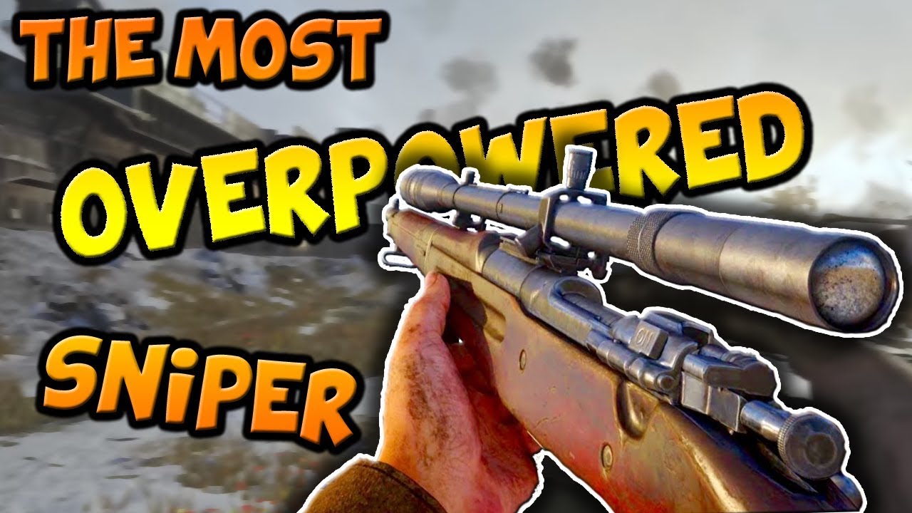 THE MOST "OVERPOWERED" SNIPER IN CALL OF DUTY WW2 PRIVATE BETA (COD ...