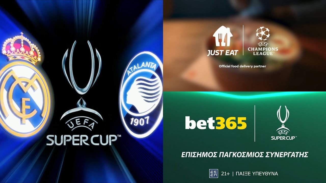 UEFA Super Cup 2024 - Intro - Just Eat & Bet365 (MEGA) - YouTube