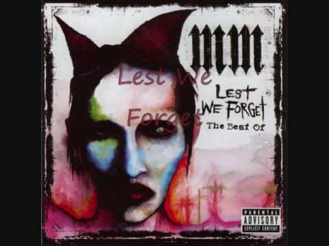 Marilyn Manson All Albums - YouTube