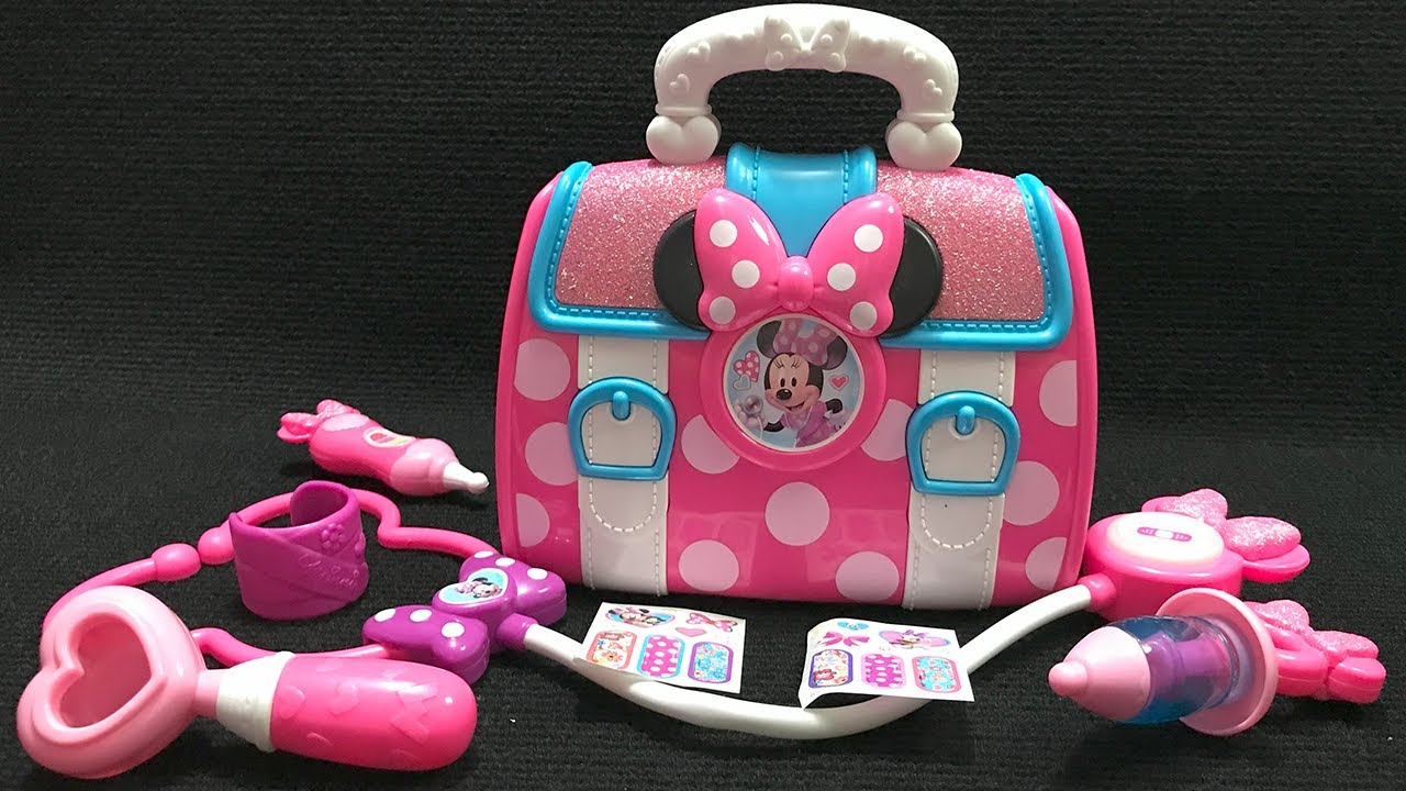 Disney Minnie Mouse Doctor Playset Satisfying with Unboxing Compilation ...