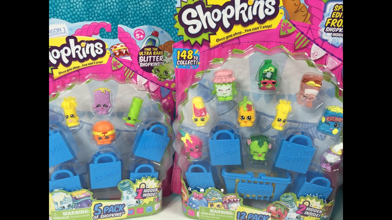 Shopkins Season 1 Limited Edition Hunt Unboxing With Simon - YouTube