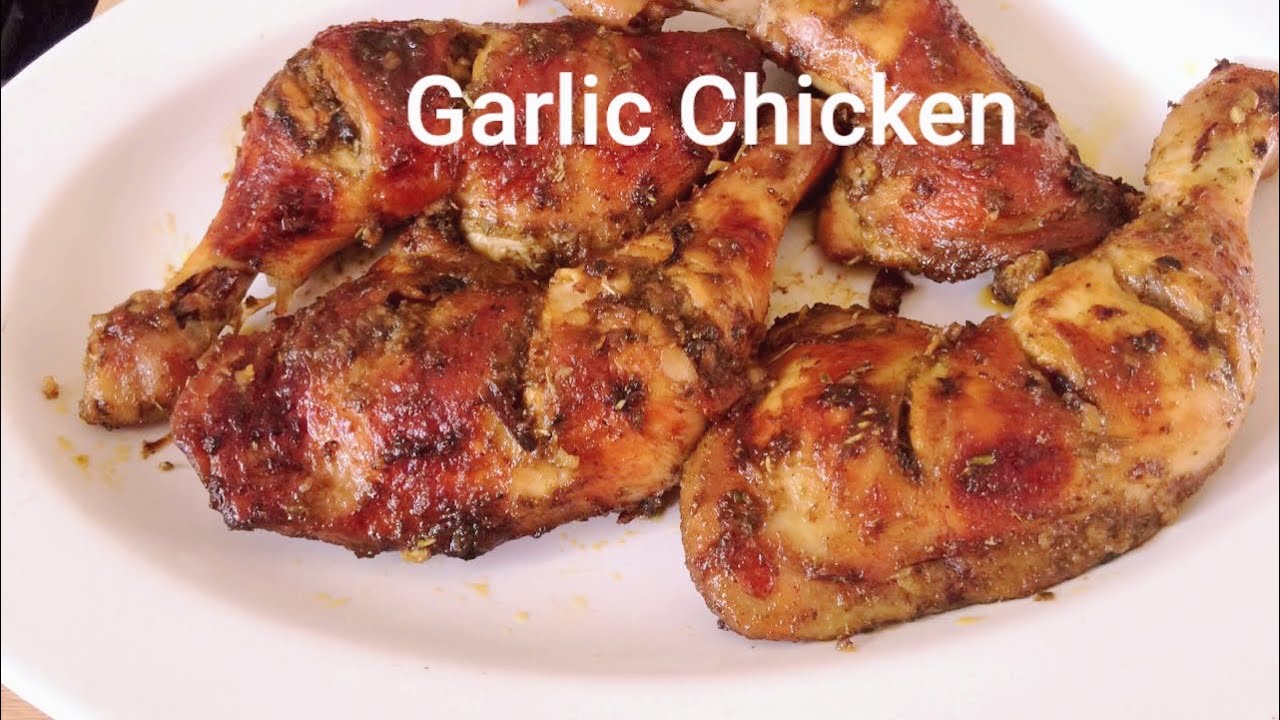 The Secret To My Spicy Garlic Chicken Recipe | Oven Baked Chicken ...