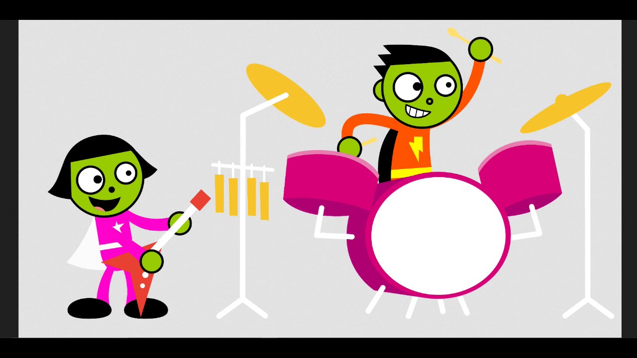 PBS Kids Rocks - THUNDERSTRUCK - YouTube