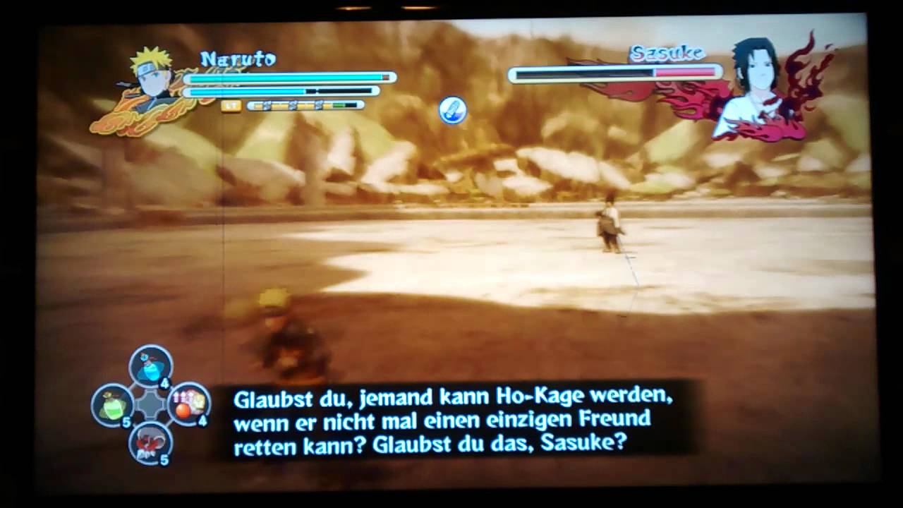 Naruto Shippuden Ultimate Ninja Storm 3 - Naruto vs Sasuke - German ...